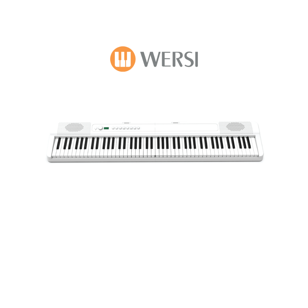 Digital Foldable Piano - Wersi WS88PRO - White, Bluetooth, MIDI, 88 ...