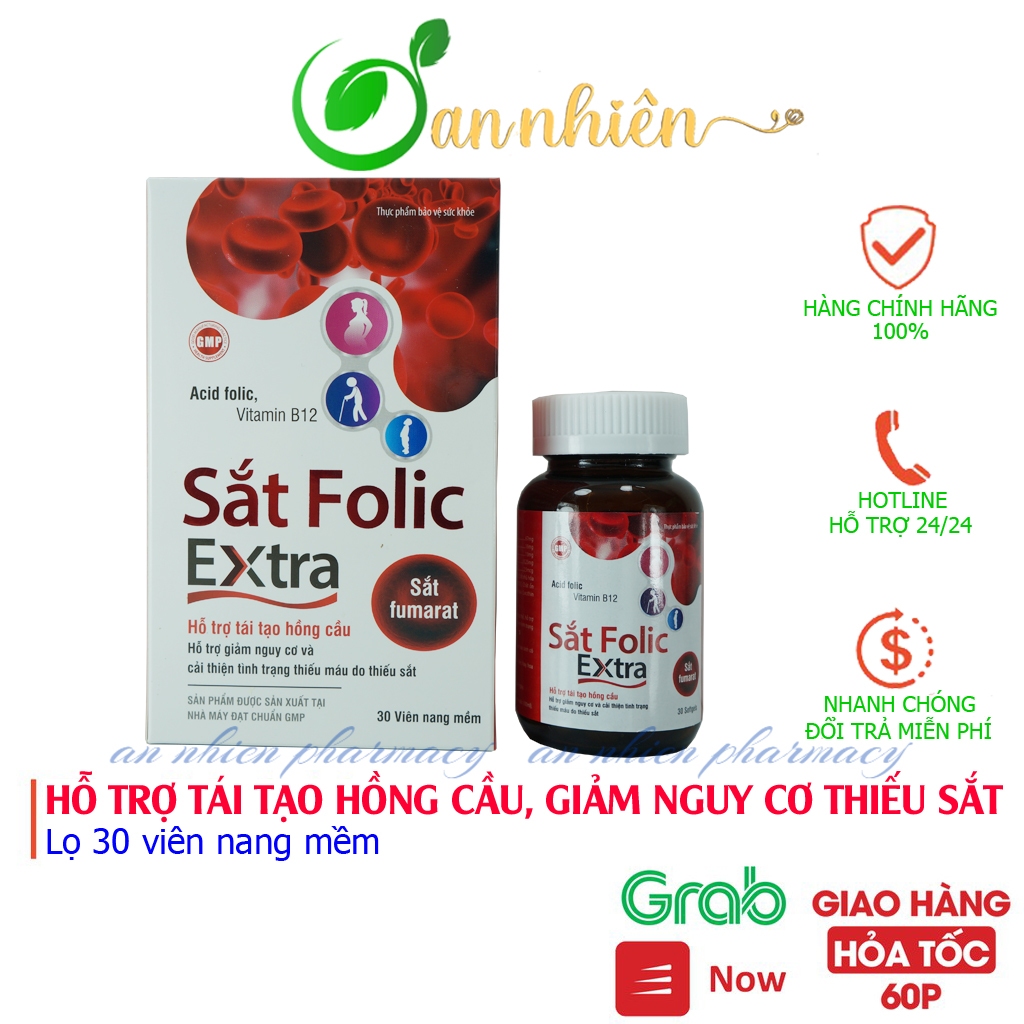 Iron Folic Extra supports red blood cell regeneration, helps reduce the ...
