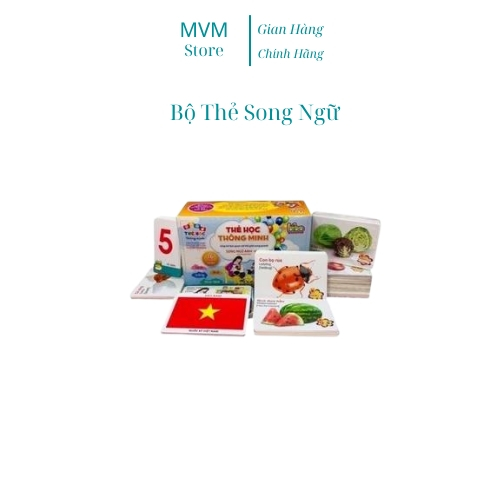Bilingual Card Set with 16 Topics for Children to Learn to Get Familiar ...
