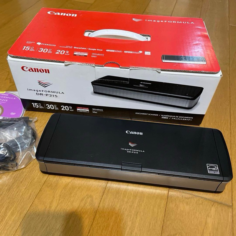 Canon dr-p215 automatic double-sided document scanner (2-sided scanner ...