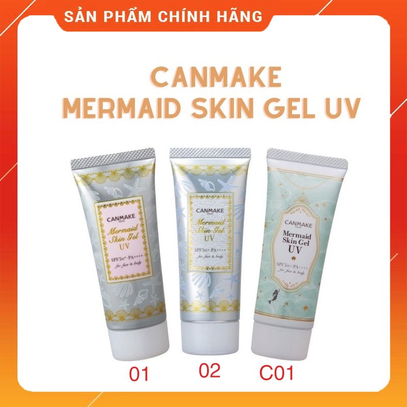 Canmake Mermaid Skin UV Gel Sunscreen Primer | Shopee Malaysia