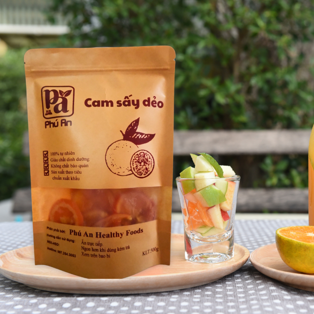 Combo 2kg Phu An healthy Foods Plastic Dried Oranges, Free Dried Lychee ...