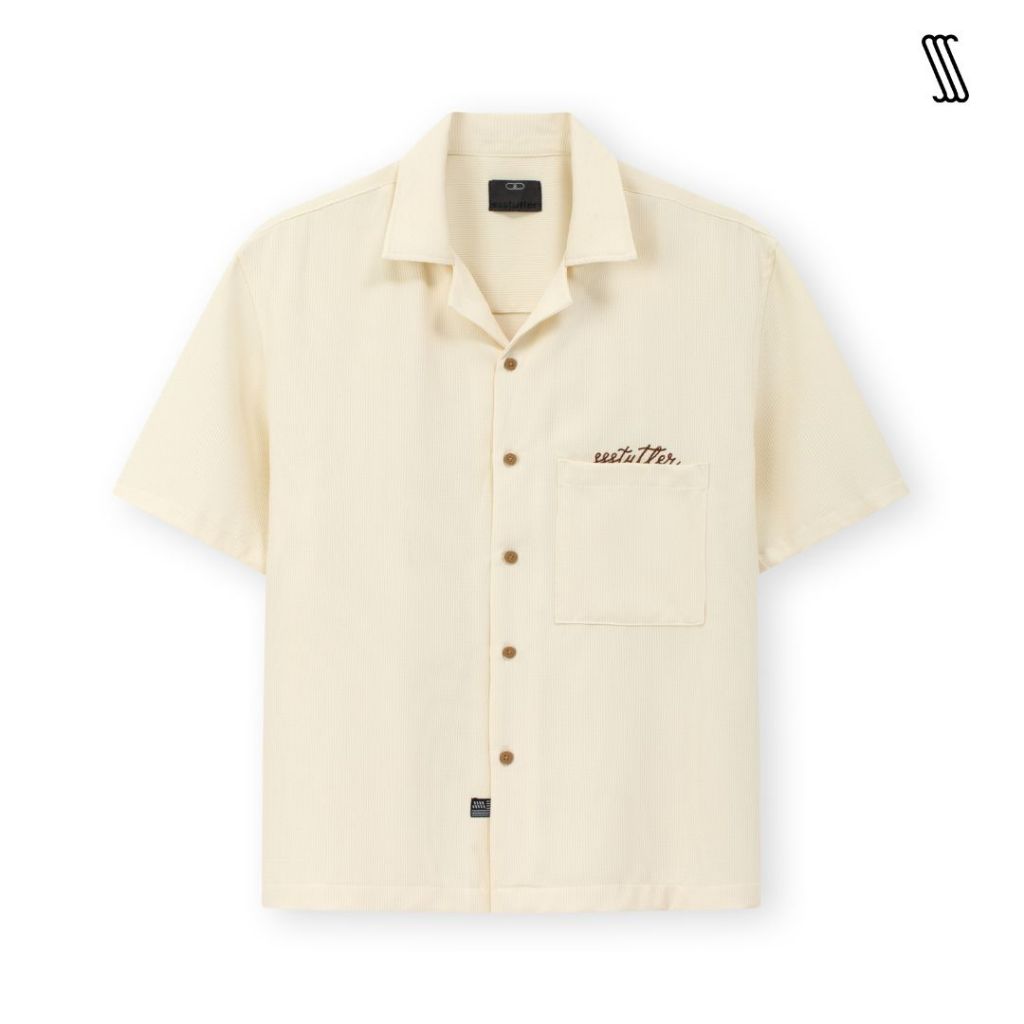 Ssstutter men's short sleeve SHIRT with cool summer SHIRT embroidered ...