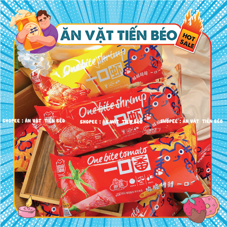 One Bite giant snack tomato and lobster flavor (168g pack) | Shopee Malaysia