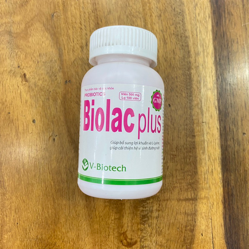 Biolac plus Probiotics Supplement Vial Of 100 Tablets | Shopee Malaysia