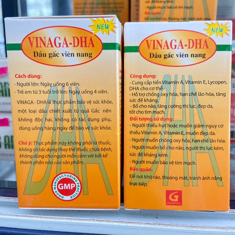 OXY Tpbvsk Vinaga gac oil capsules help enhance antioxidants (100 ...