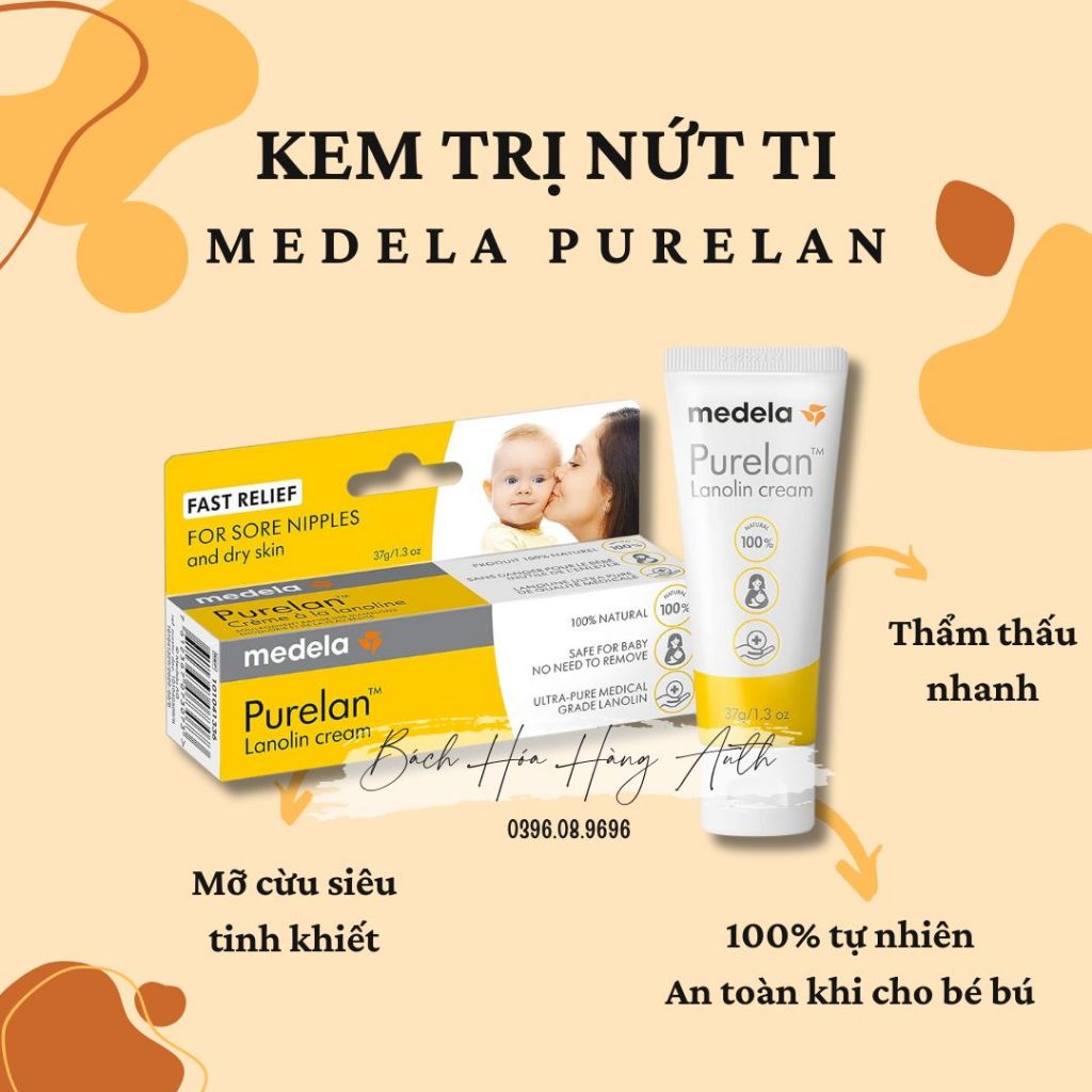 [Us Goods] Medela Purelan Nipple Cracking Cream 7g 37g | Shopee Malaysia
