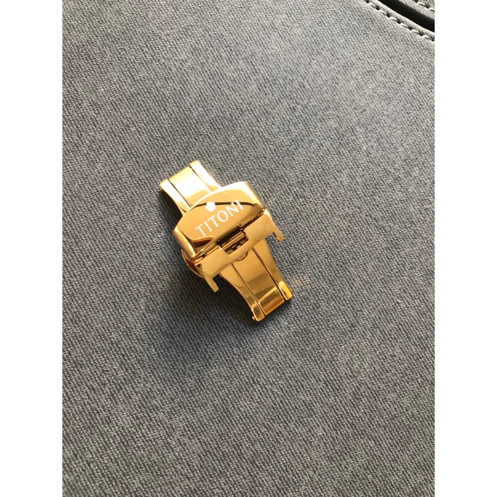 [full size] TITONI LOGO BUTTERFLY LOCK - STAINLESS LOCK - NO FADE ...