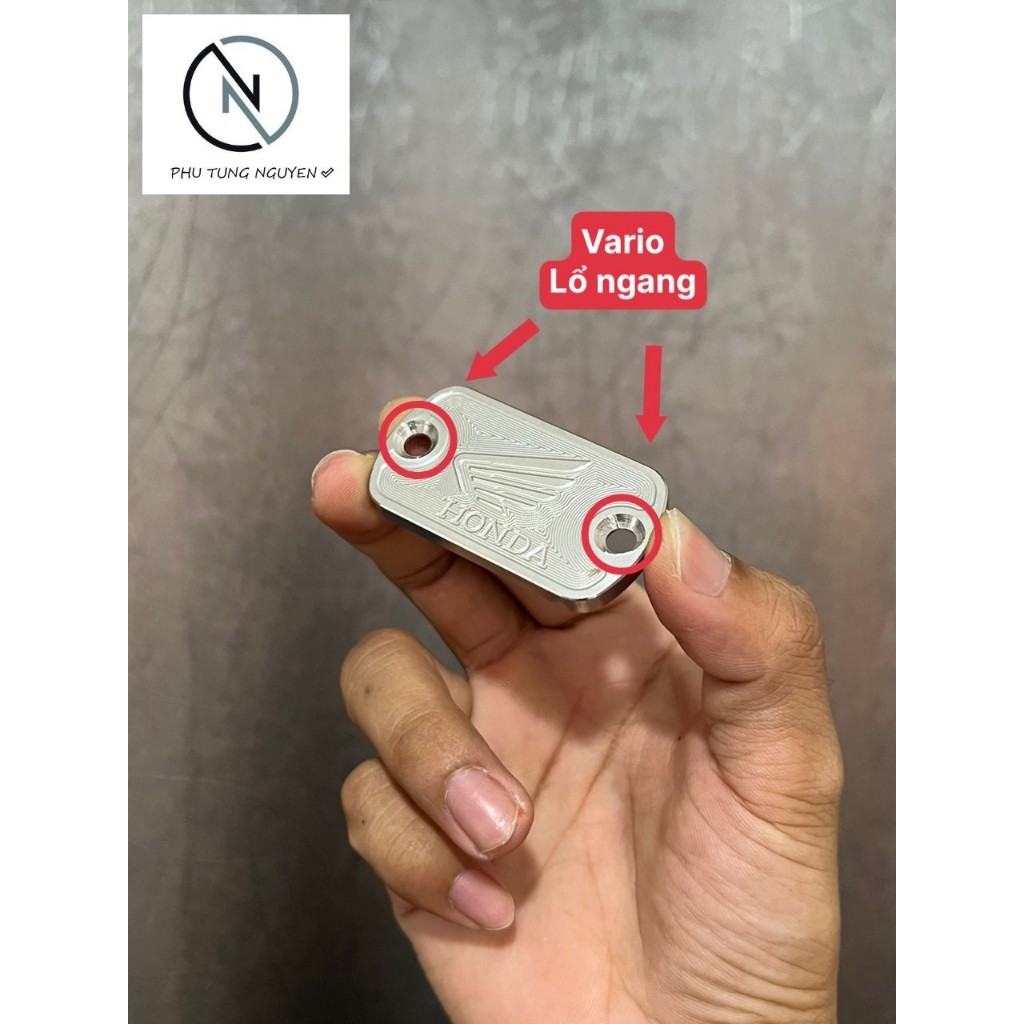 Cnc solid 304 stainless steel oil cap for honda Vario 150 (2 horizontal ...