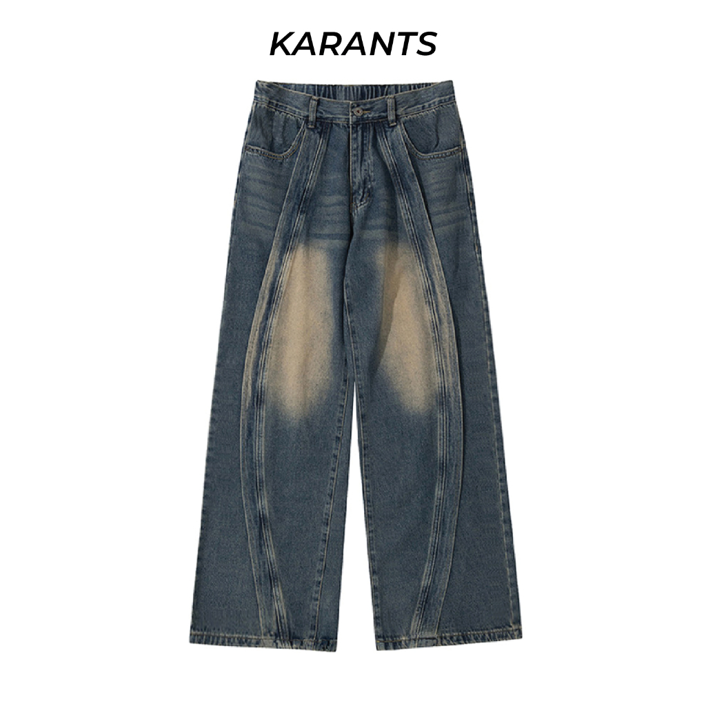 Y2k Karants Local Brand Wide Tube Jeans Hot Trend - KQ11 | Shopee Malaysia