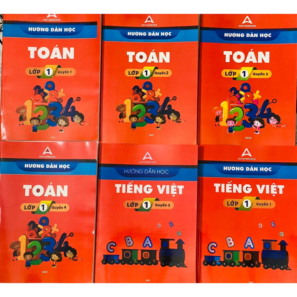 Book - Archimdes Grade 1 Math and Vietnamese study guide set (2024 ...