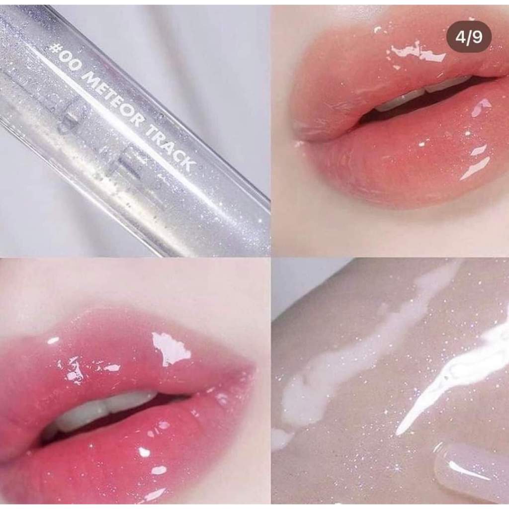 Romand Glasting Water Gloss 00 Meteor Track Lip Gloss Is Colorless For ...