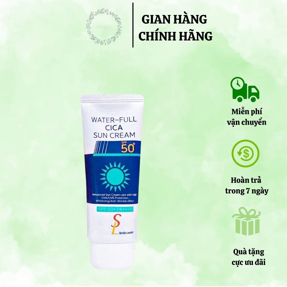 Smile Skin SUN CREAM SPF 50++ 60ML, Korean maddy beauty | Shopee Malaysia