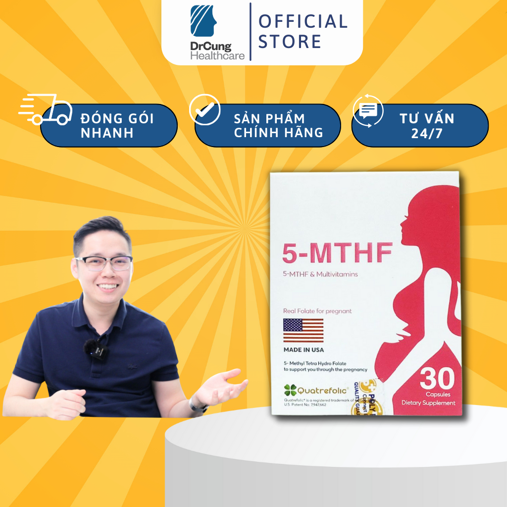 Doctor Cung 5-MTHF - Supplement Folate, Vitamins, Supplement Eggs ...