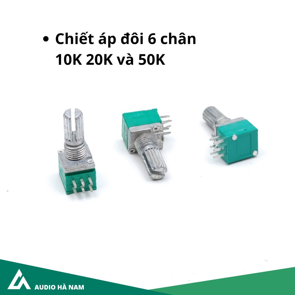 Double 6-pin potentiometer 20K and (price for 1 piece) | Shopee Malaysia