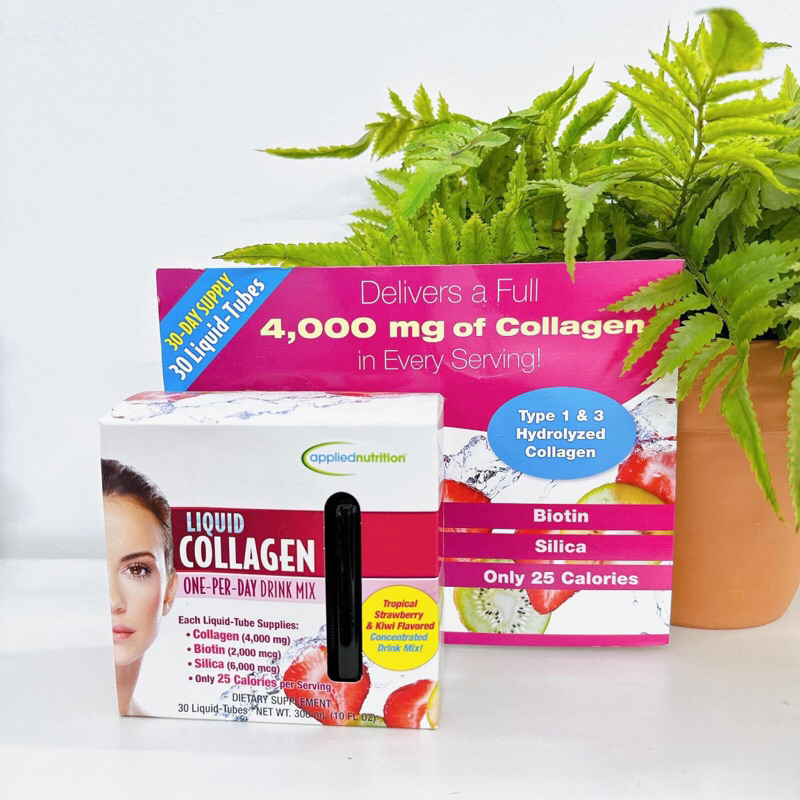 [Genuine] Us Liquid Collagen Water Collagen - Box Of 30 Tubes | Shopee ...