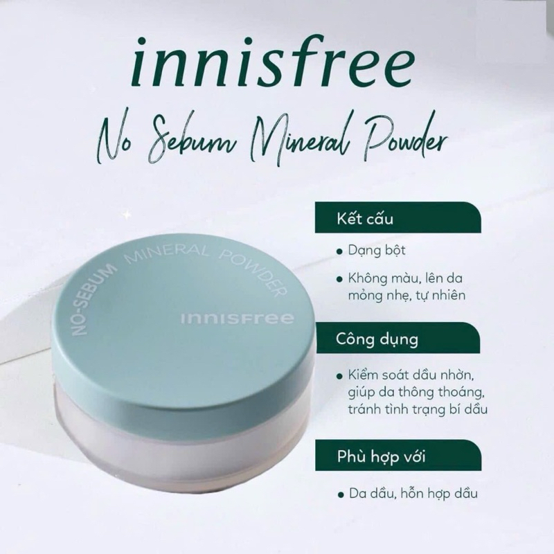 Innisfree Powder In Mineral Powder 5g | Shopee Malaysia