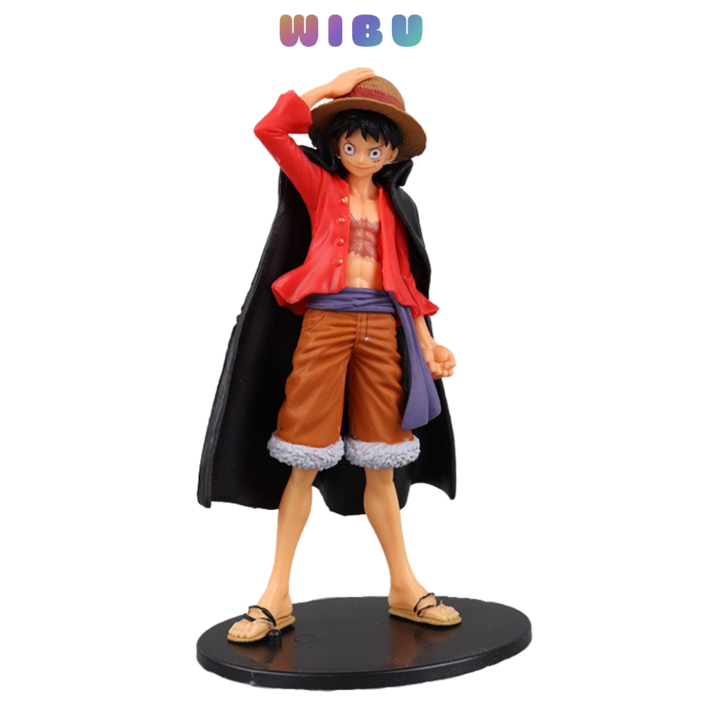 One Piece Luffy cape model is super beautiful. Height 16cm, weight ...