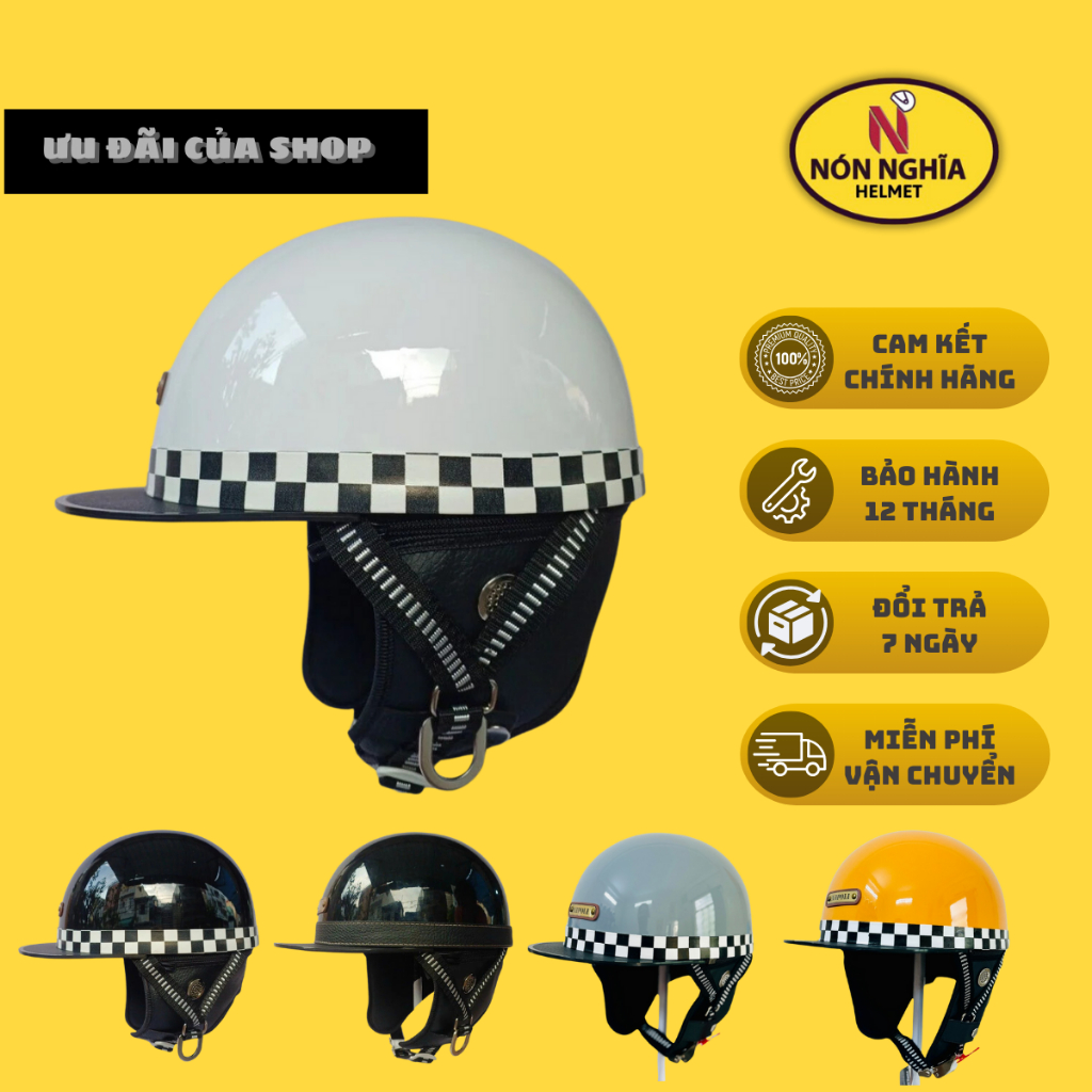 Napoli Bosozoku Japan Style Vintage half-head helmet - Vintage 1/2-head ...