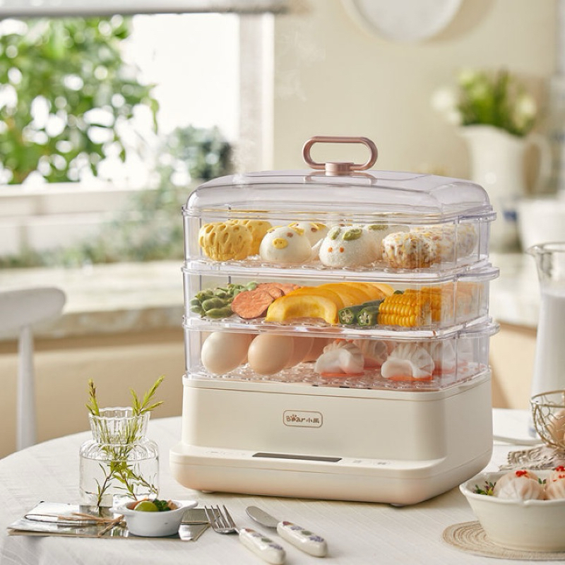 Bear multi-purpose 3-storey Steamer 12 liter DZG-CA2D1 | Shopee Malaysia