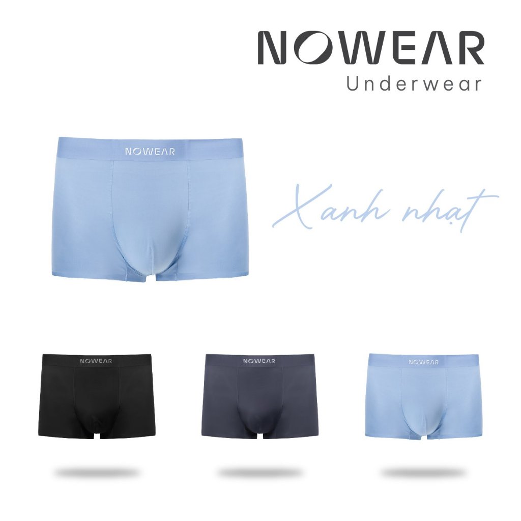 Nowear cold elastic Boxer men's underwear, antibacterial and ...