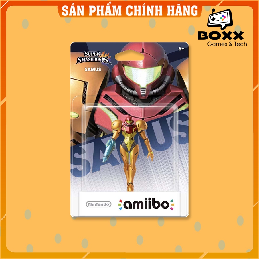 Genuine Nintendo Switch Samus Amiibo Figure | Shopee Malaysia
