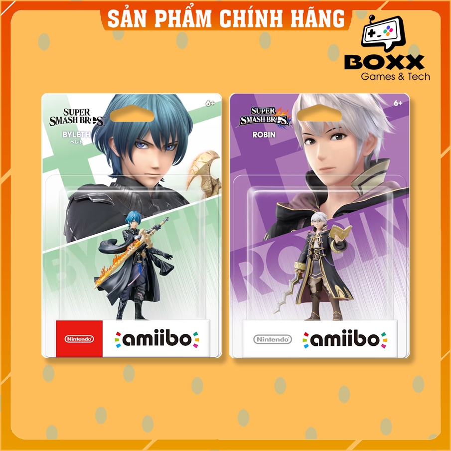 Genuine Nintendo Switch Byleth & Robin Amiibo Figure | Shopee Malaysia
