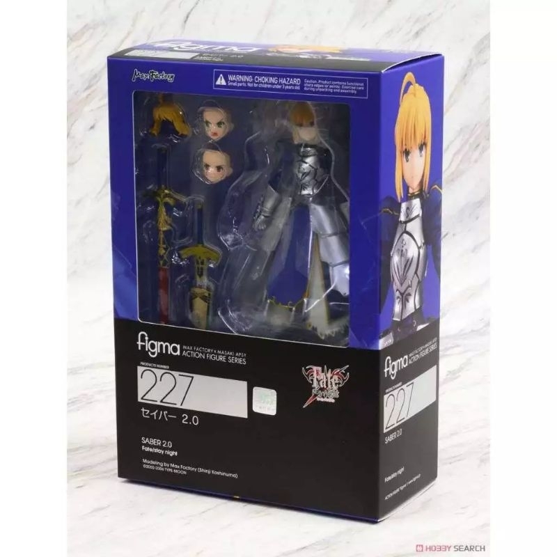Original Figma 227 Figure: Figma Saber 2.0 (Fate/Stay Night) | Shopee ...