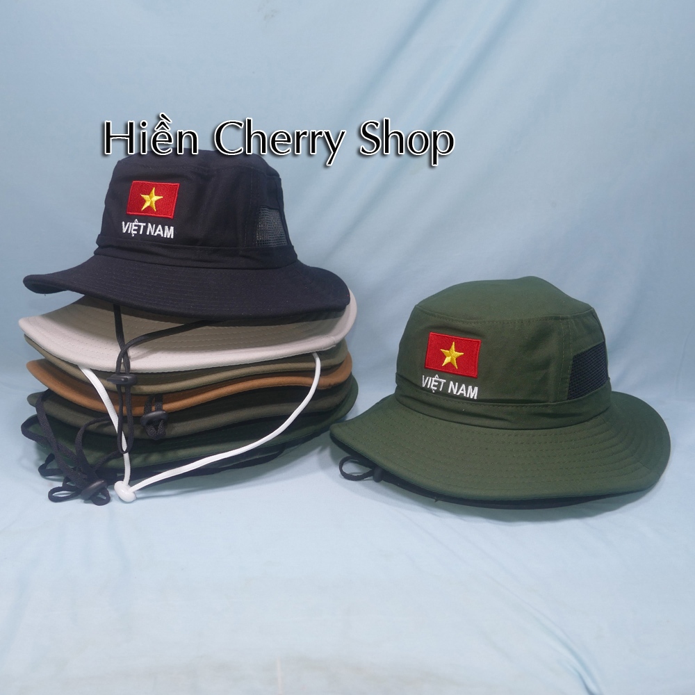 [ Many models ] Embroidered bucket hat, bucket hat, men's hood, medium ...