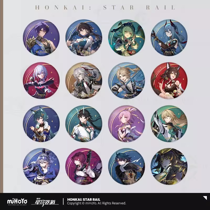 [OFFICIAL] [Character Badge - Travel Between Star Rails - Honkai Star ...