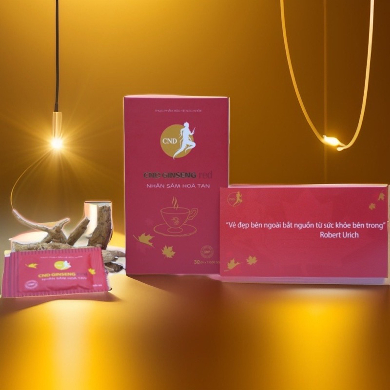 Health protection food CND GINSENG Red Soluble GINSENG - Box of 30 ...