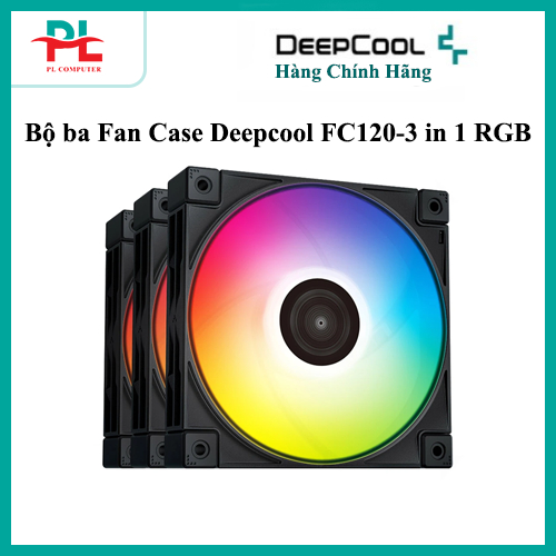 Deepcool FC120-3 in 1 RGB Fan Case R-FC120-BKAMN3-G-1 - Genuine Product ...