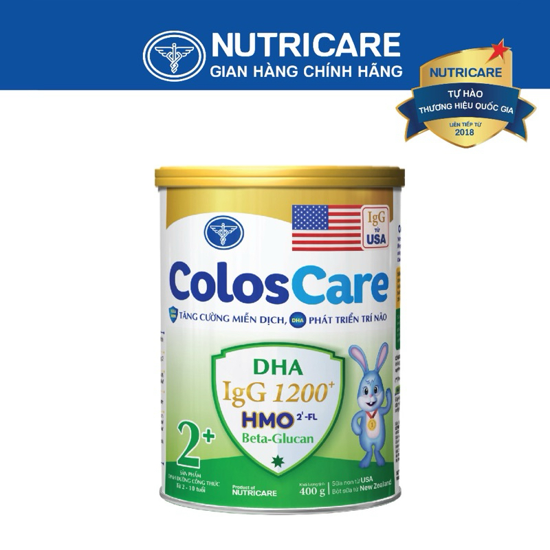 Nutricare Coloscare Milk Powder 2+ (800g) | Shopee Malaysia
