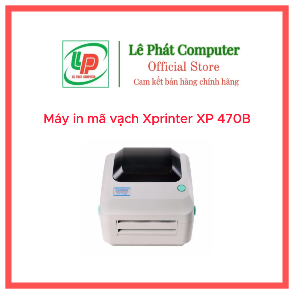 Xprinter XP 470B barcode printer - Print barcode labels - Print e-commerce orders - Genuine ...