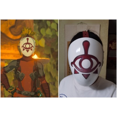 Yiga Clan Zelda the breath of the wild mask model Halloween cosplay 1:1 ...