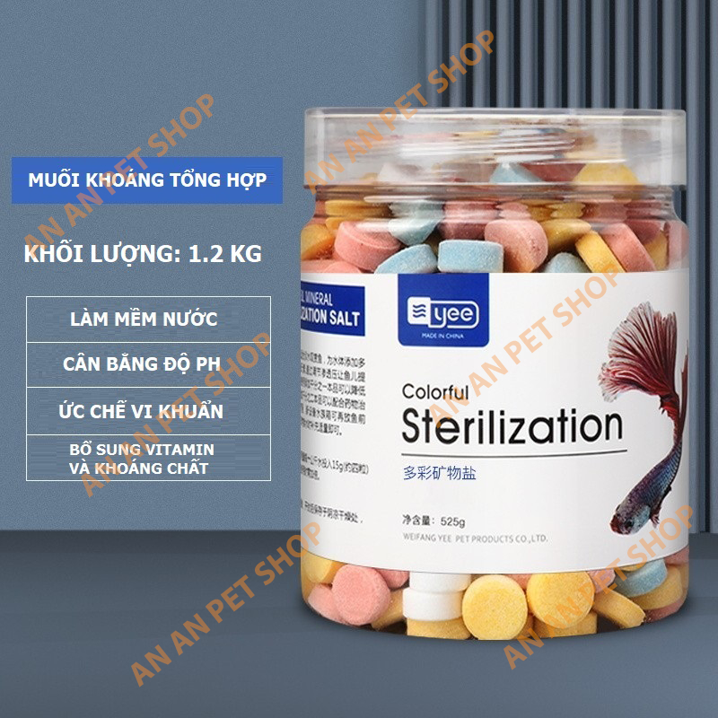 Yee Mineral Salt Supplement Tablets - Water Purification, PH Balance ...