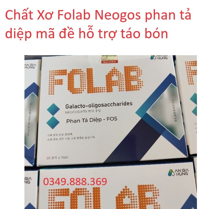Folab Neogos P70 Fiber Supplement Gel For Children and Adults With ...
