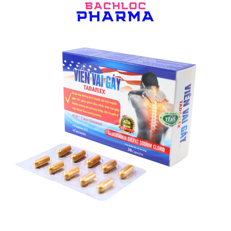 Tadaflex Shoulder And Nape Tablets Help Blood Circulation, Strong ...