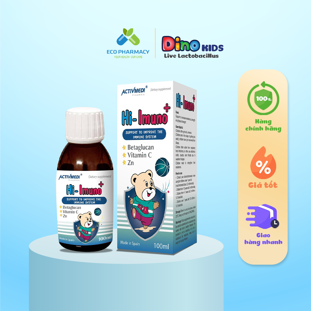 Syrup Increases Resistance, Improves Immunity For Children Hi-Imuno ...