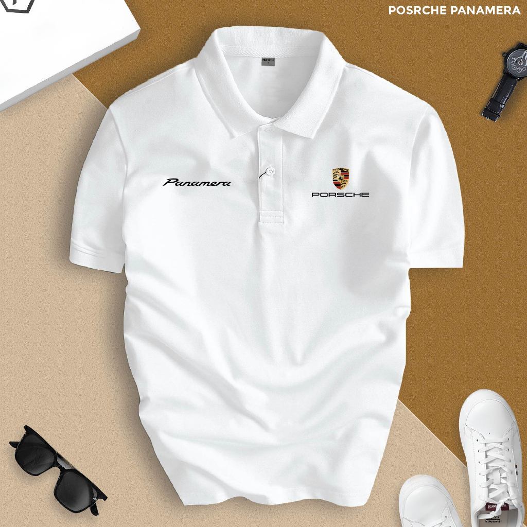 Elegant and stylish sporty Posche Polo Shirt collection | Shopee Malaysia