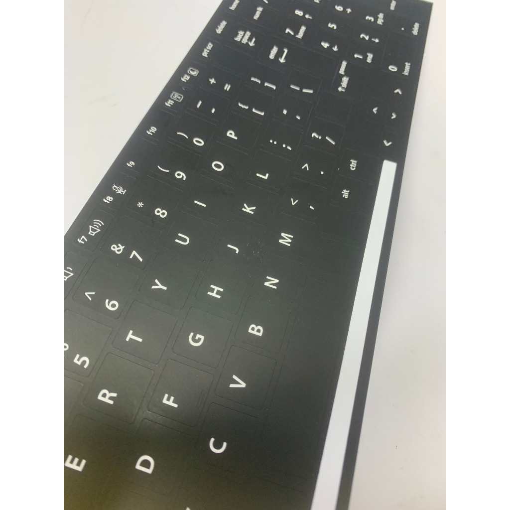 Dell LENOVO HP International Keyboard Stickers 12inch, 13inch, 14inch ...