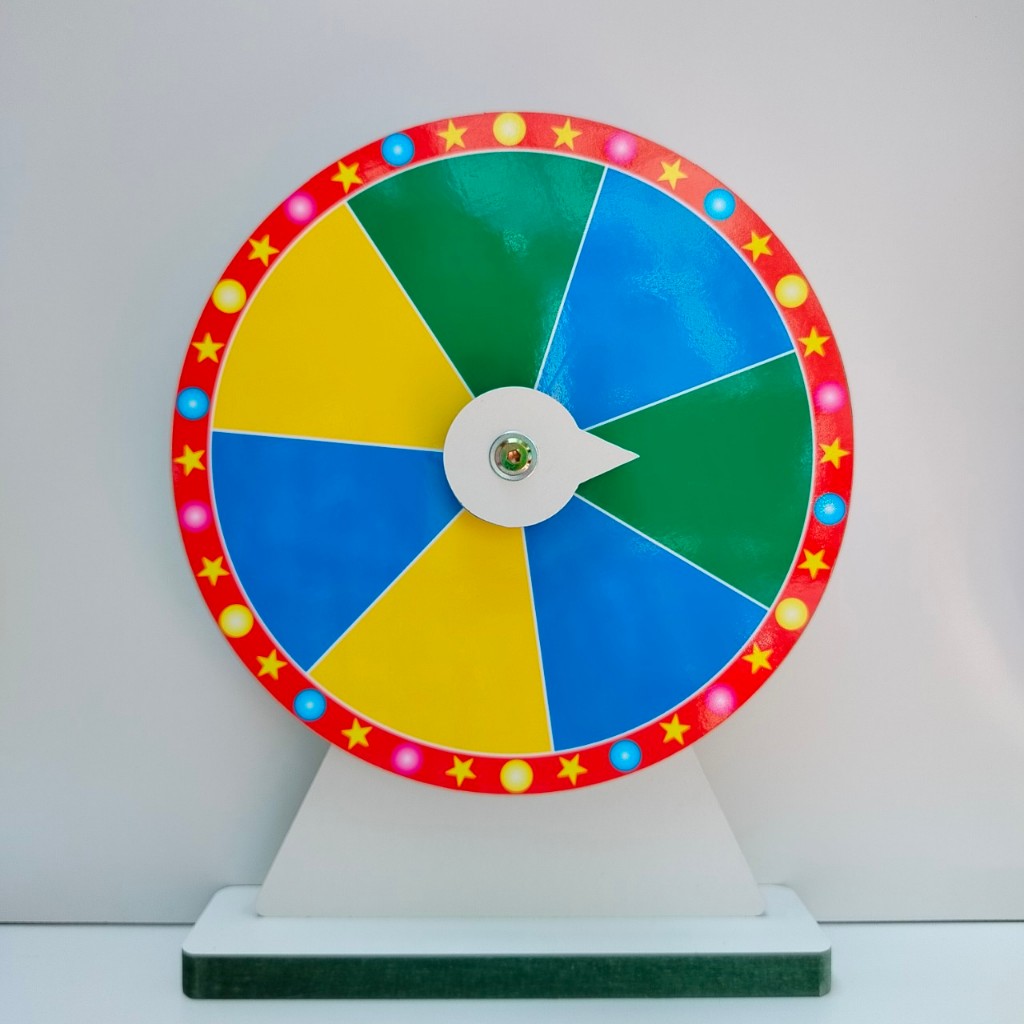 Wheel of Wheels (lucky 7 boxes with red border - Size: 25cm x 35cm ...