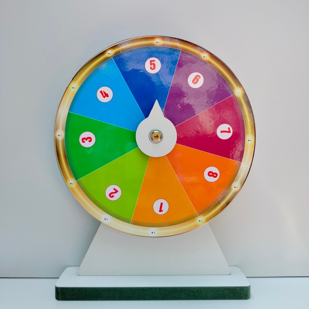 Wheel (Lucky Color Copper Border 8 cells - Size: 25cm x 35cm) | Shopee ...