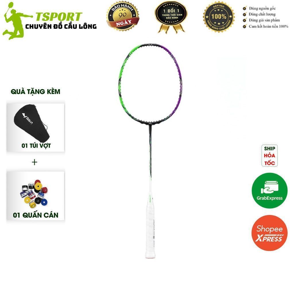 Genuine Lining Halbertec 9000 Badminton Racket | Shopee Malaysia
