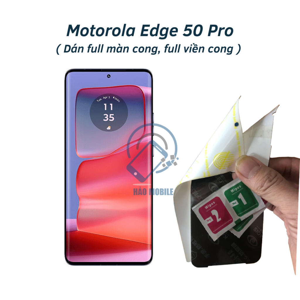 Paste PPF For Motorola Edge 50 Pro (Transparent And Anti-Theft) full ...