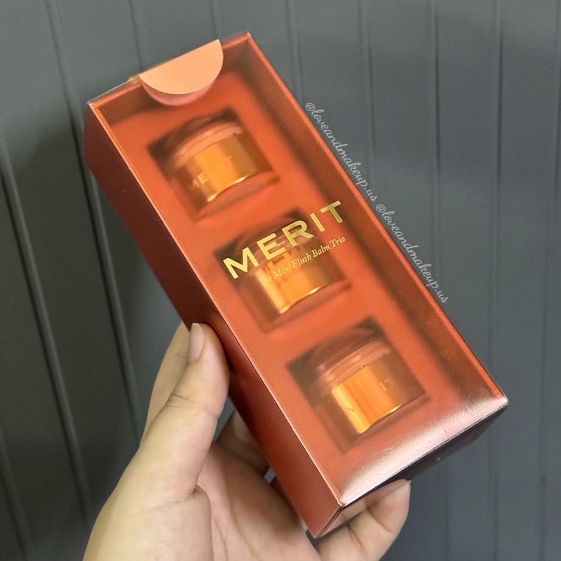 (BILL Sephora US) Merit Mini Flush Balm Cream Blush Set | Shopee Malaysia