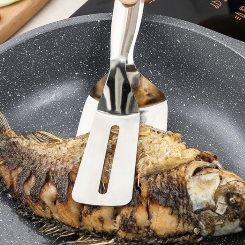 Hot Tongs, (Frying Clamp) 304 Stainless Steel Food, Kitchen Baking ...