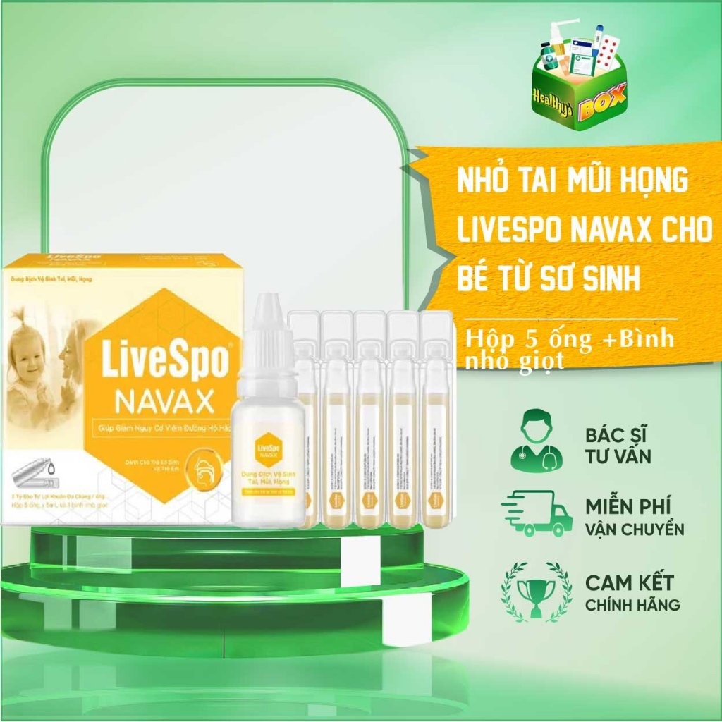 Livespo Navax Kids probiotic spore saline for infants and children (H/5 ...