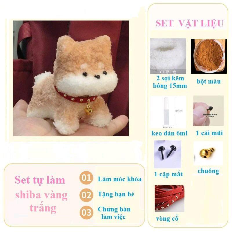 Set Of Diy mini Teddy Bear poddle tiny Cute Materials For Friends, Key ...