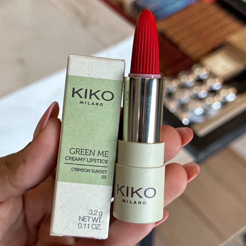Vegan Vegan Vegan Vegetable Matte Lipstick - Kiko Milano Italy | Shopee ...